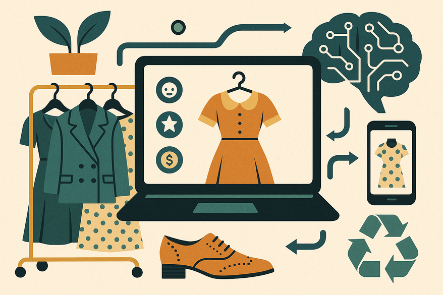 How AI Revolutionizes Digital Vintage Wardrobe Curation